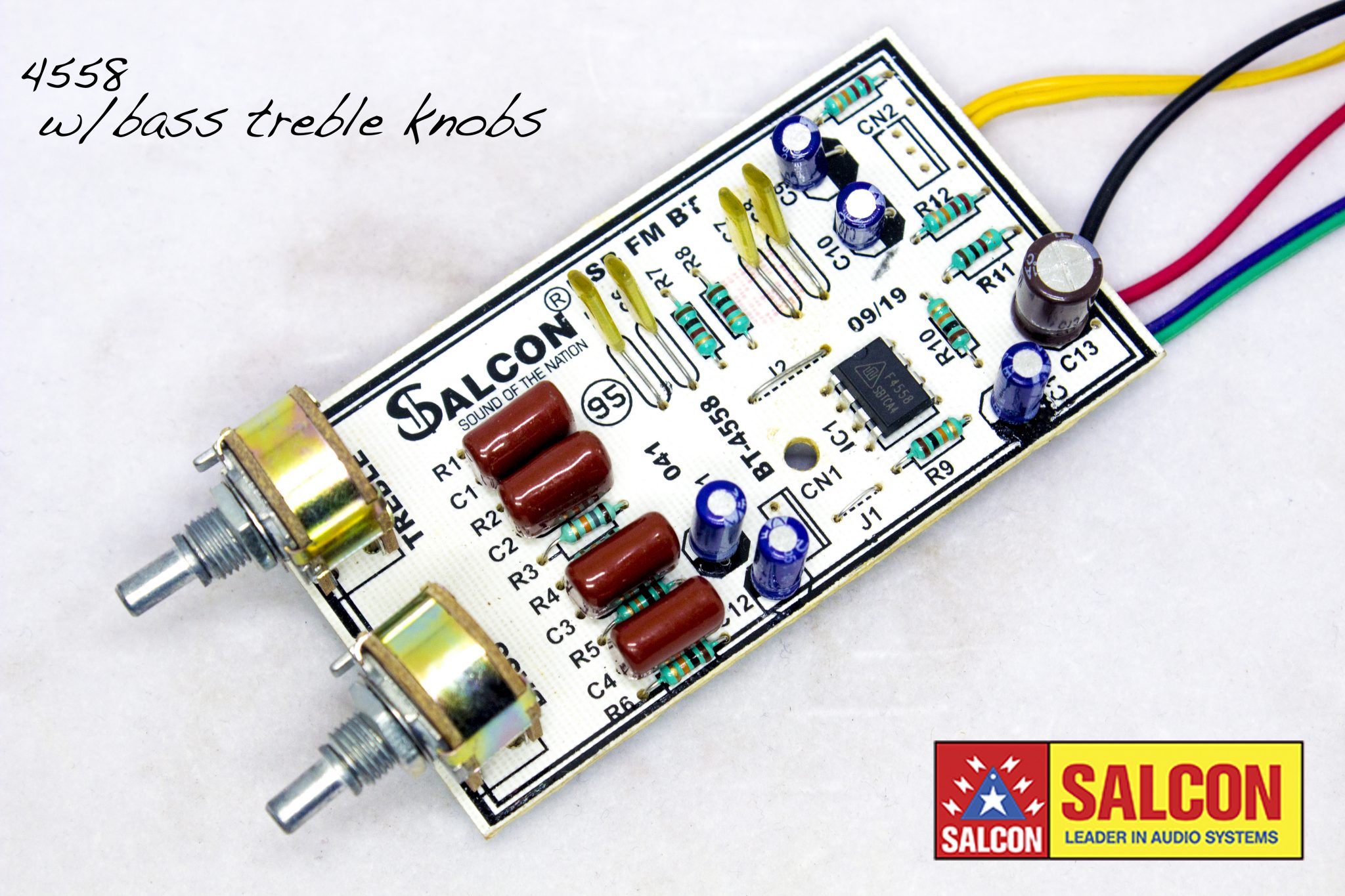 4558 with tone controls (162) – Salcon Electronics