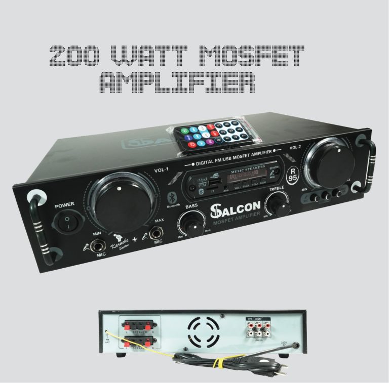 Salcon 200 Watt Mosfet Amplifier (5678) - Salcon Electronics